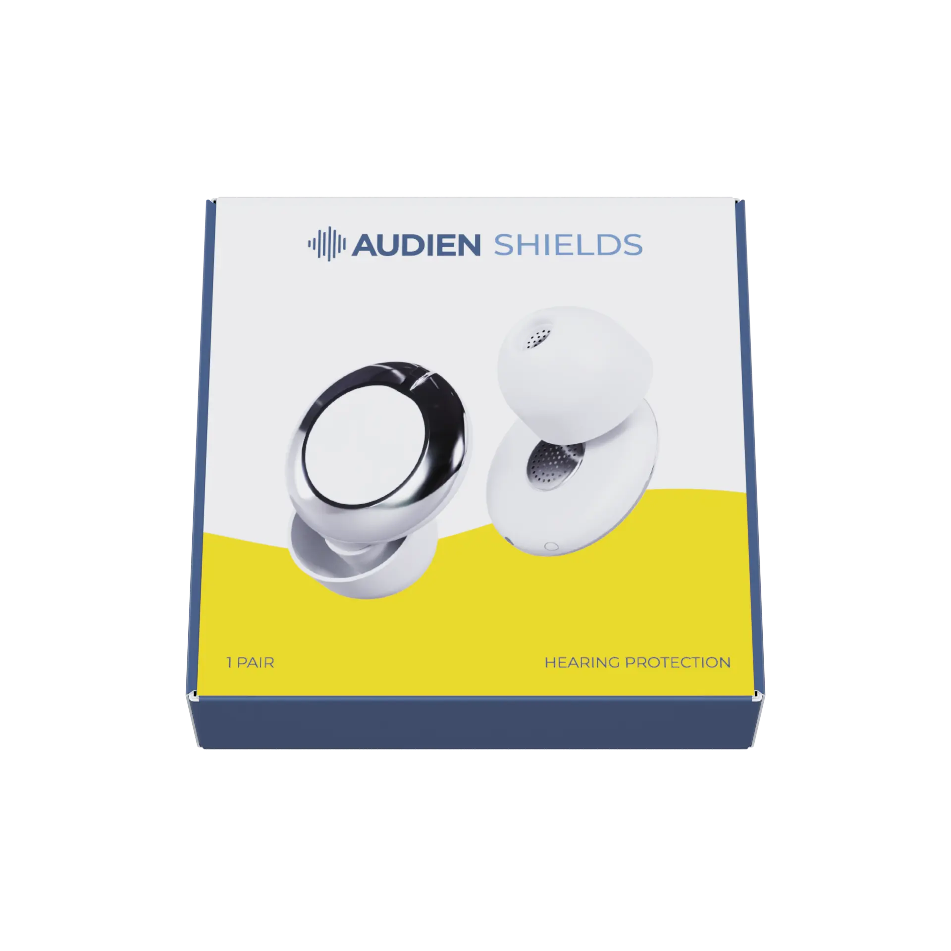 Audien Shields Hearing Protection — 3-Mode Dial Earplugs for Concerts ...