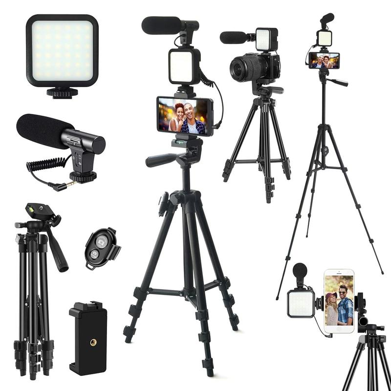 Portable Vlog Shooting Kit, 1 Set Phone & Camera Vlogging Kit, - TikTok Shop