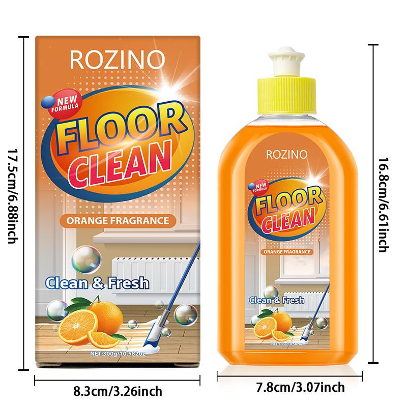 【Ten pack at a better price】ROZINO Orange Fragrance Clean & Fresh Floor ...