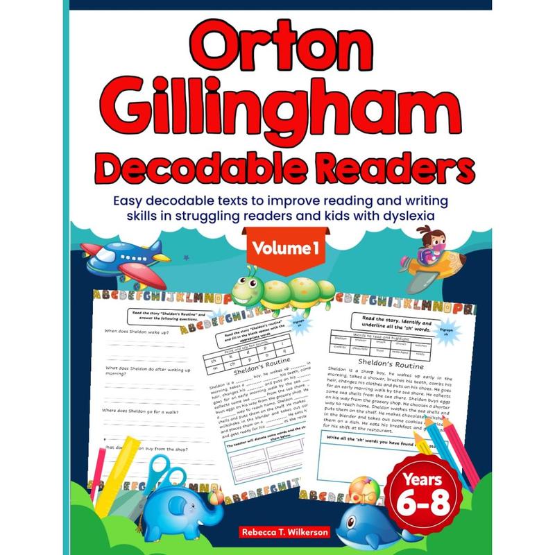 Orton Gillingham Decodable Readers. Easy decodable texts to improve ...