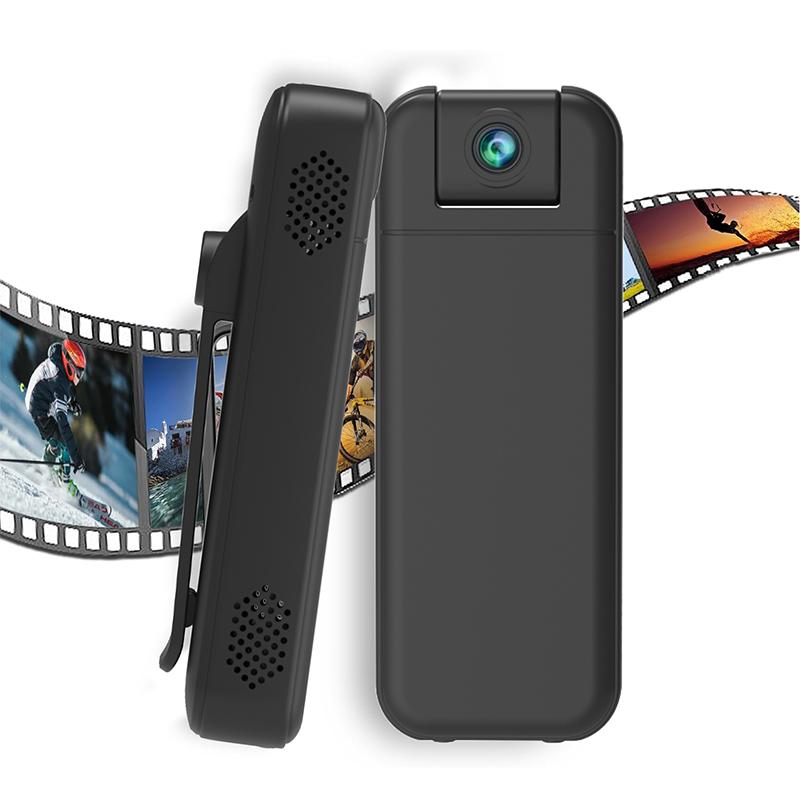 Hawkray【4K Ultra HD】 Wearable Mini Sports Camera with 180° Rotating ...