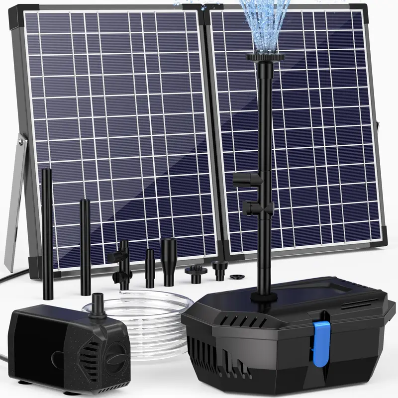 solar powered pond filters - TikTok Shop
