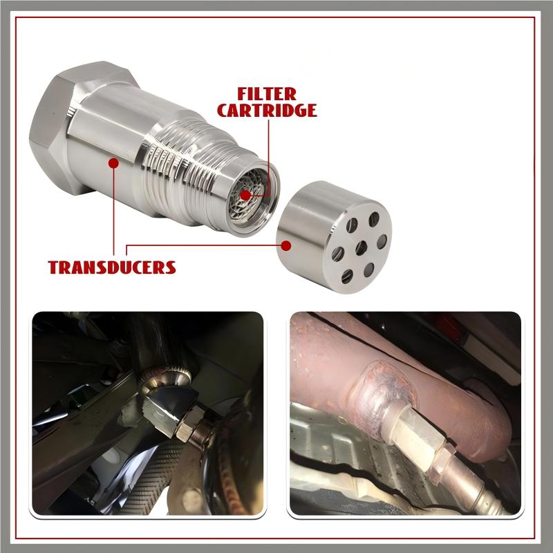 Oxygen Sensor Spacer Extender M18x1.5 with Filter Element, 46mm Car ...