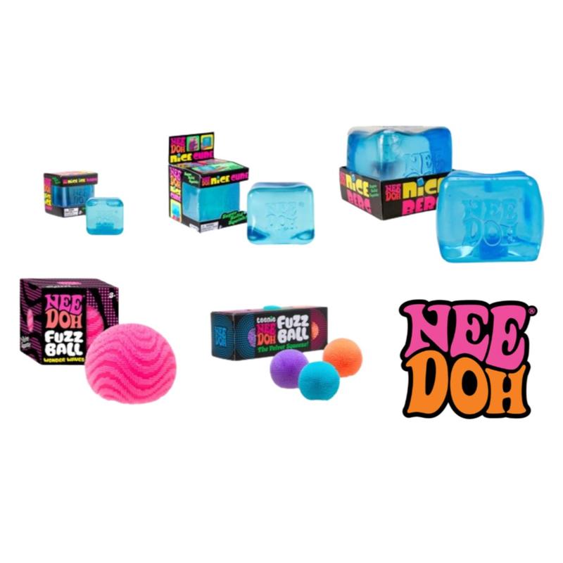 NeeDoh Sensory Mega Pack - Stress Relief Fidget Set: Nice Cube, Berg ...