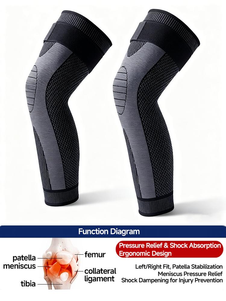 【TikTok Black Friday】Warm Knee & Leg Sleeve for Men & Women | Non-Slip ...