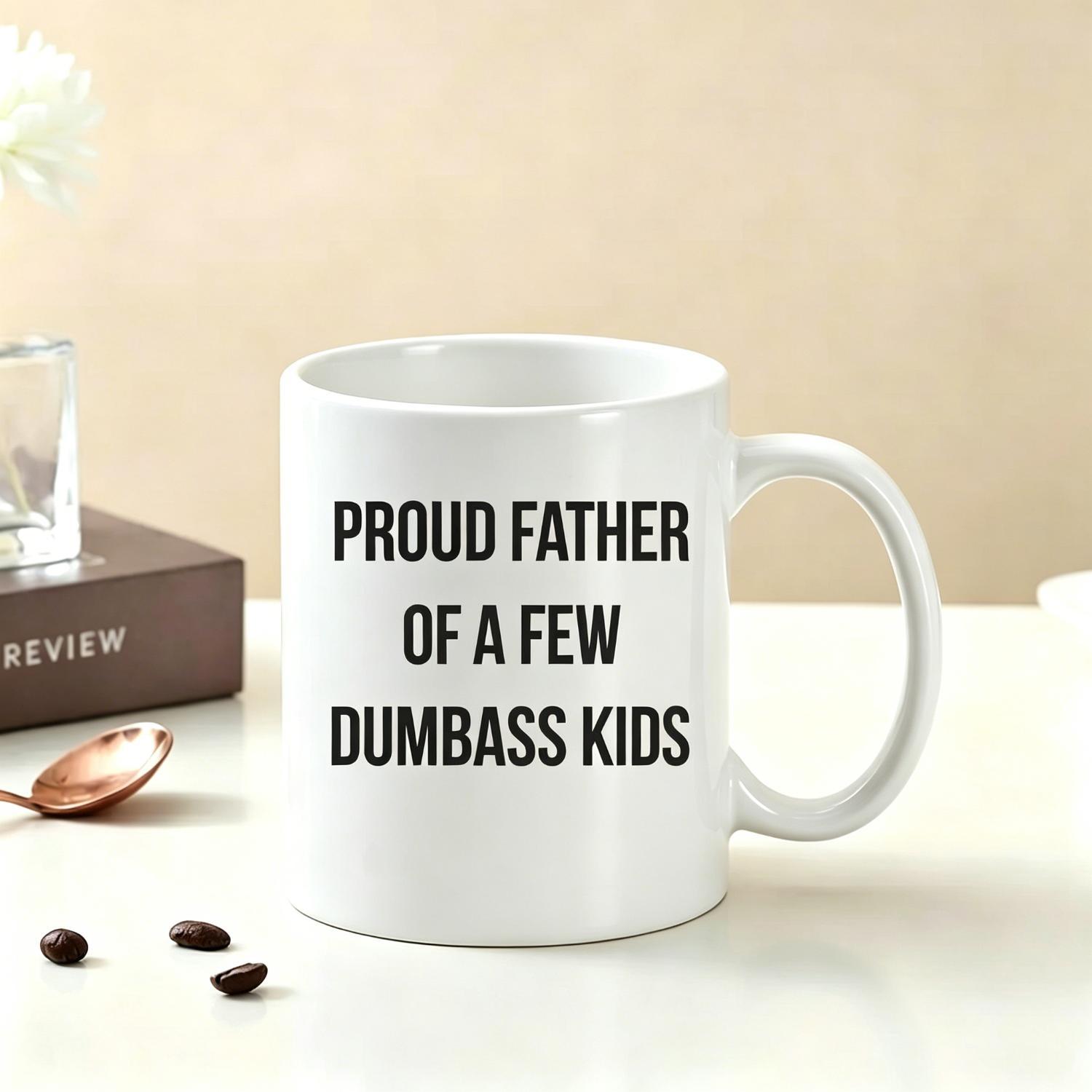 Humorous Parenting Mug for Fathers Celebrating Father S Day Gift for ...