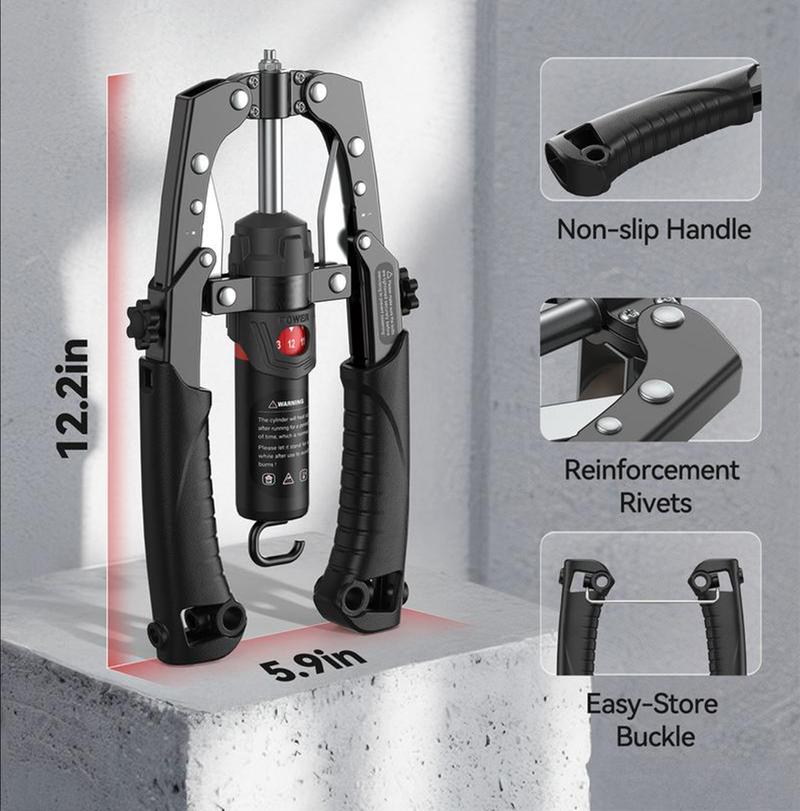 Chest & Arm Twister with Flex Core Trainer - 15-Level Hydraulic Power ...