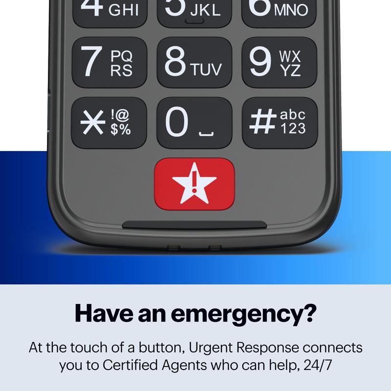 Lively Jitterbug Phones Flip2 - Flip Cell Phone for Seniors