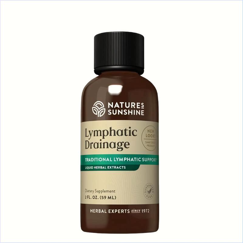 [edible vitamin]Nature's Sunshine Lymphatic Drainage Supplement 2 FL OZ ...
