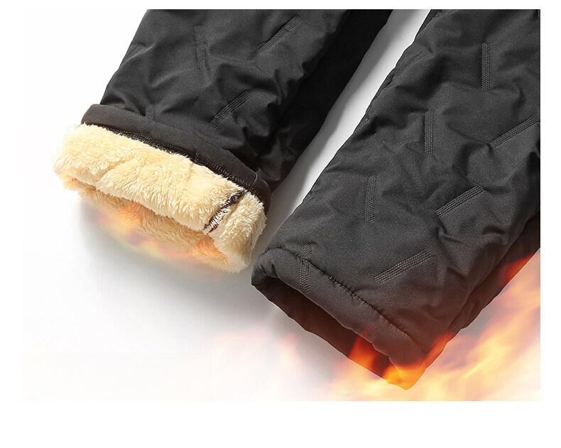 Men's Extreme Cold Weather Pants - Thermal Insulated Lining, Non ...