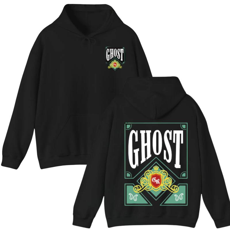 Green Card Ghost Racing Hoodie, Vintage Print, Urban Streetwear Print ...