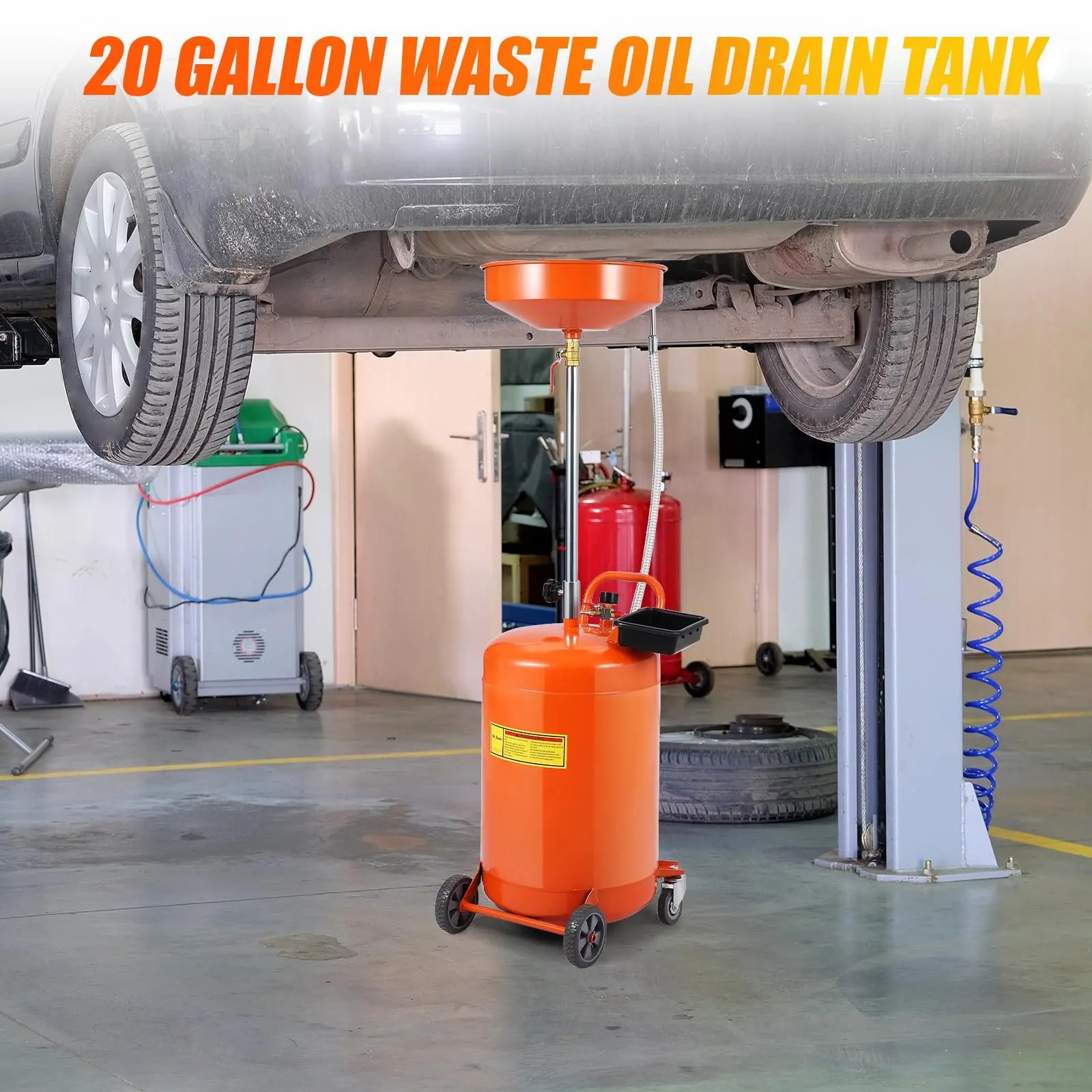 【GARVEE】Portable Oil Drain Tanks available in 8 and 20 Gallon ...