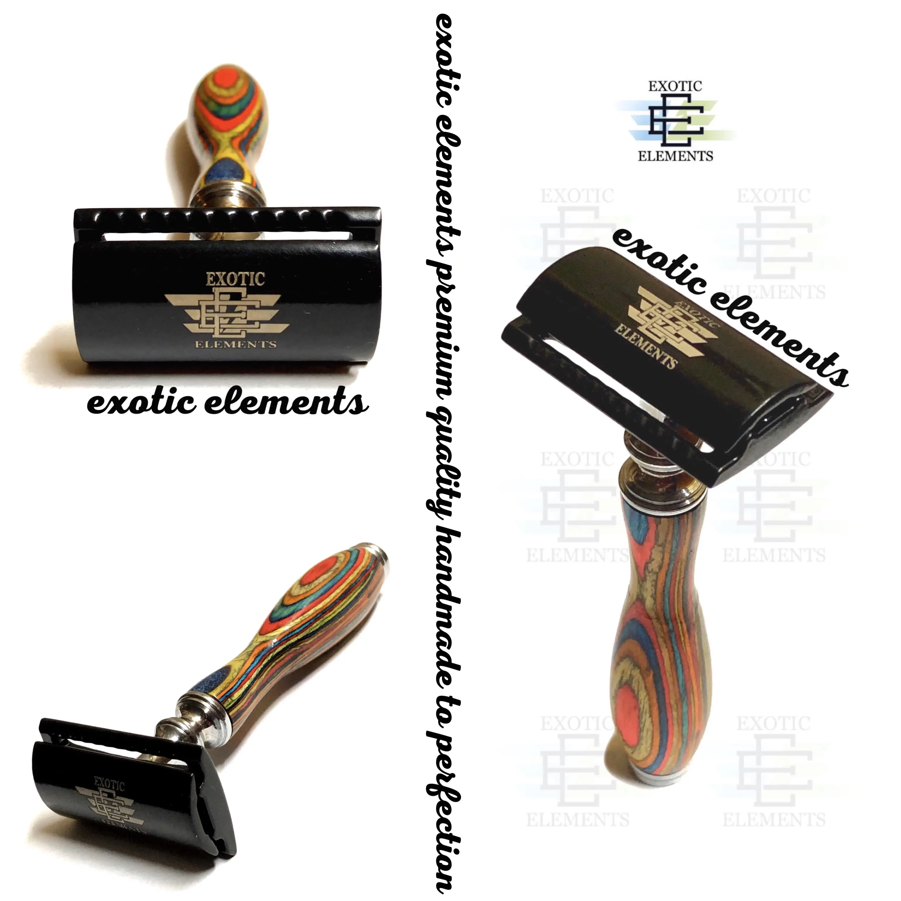 Black and Colorful Double Edge Safety Razor Blade for All Hair Type ...