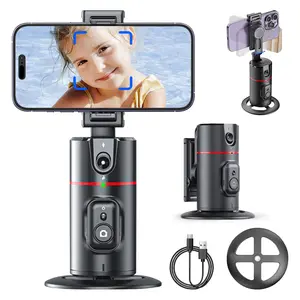 Auto Face Tracking Tripod, VIPITH 360° Rotation Phone Camera Mount ...