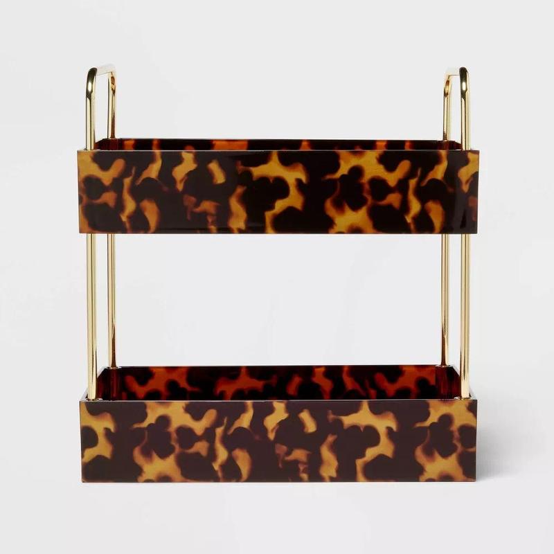Leopard Print Multi-Tier Tray - Perfect for Bathrooms - TikTok Shop ...