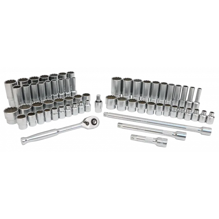 Wiha Tools 33799 63-Piece 3/8” Drive MM and SAE Socket Set - TikTok Shop