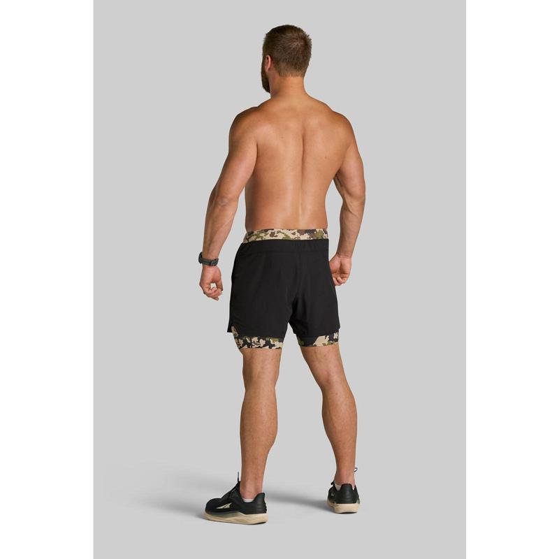The Threshold - 5" Training Short with Compression (Final Sale)