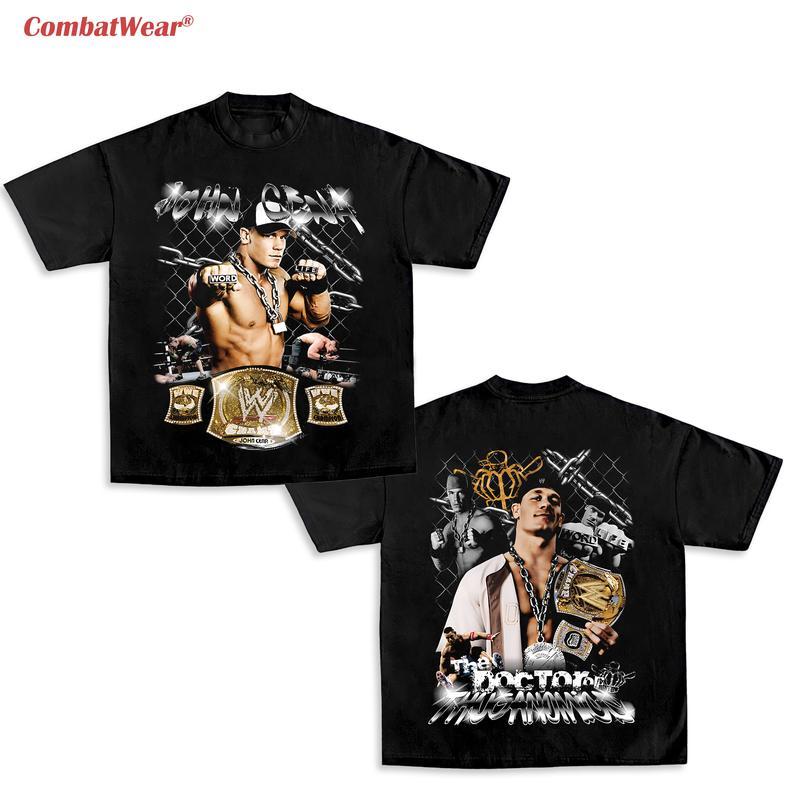 JOHN CENA-THE DOCTOR OF THUGANOMICS TEE, Wrestling Tee, Wrestler Shirt ...