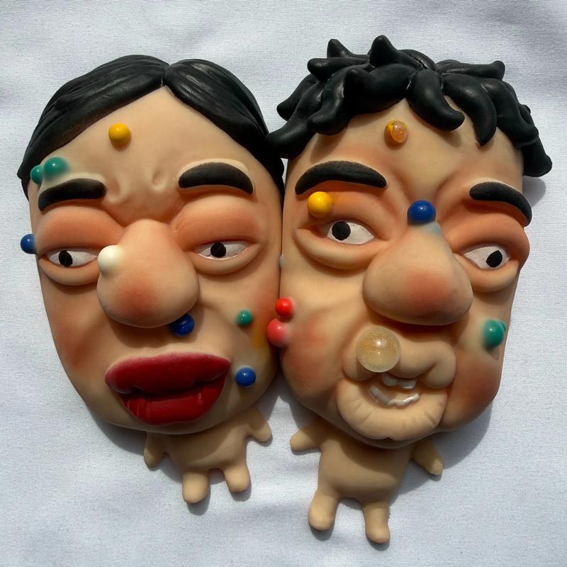 Popping Pimple Squishy Toy: Fast-rebound squeeze toy with funny faces ...