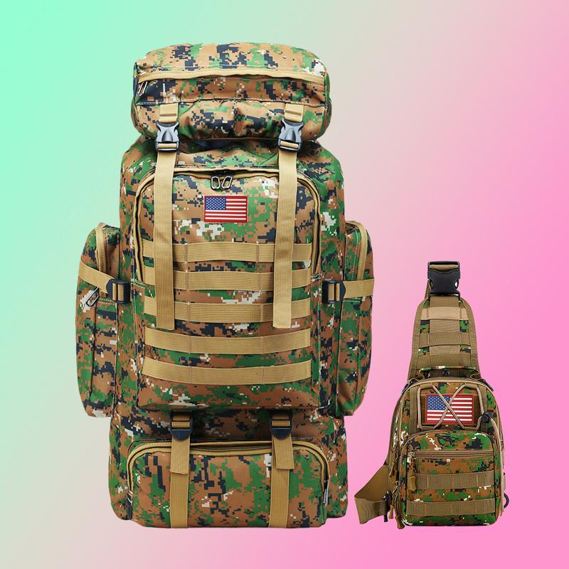 Prepper Bags, 80L Big Forest Bugout Bags, 600D Oxford Fabric - TikTok Shop
