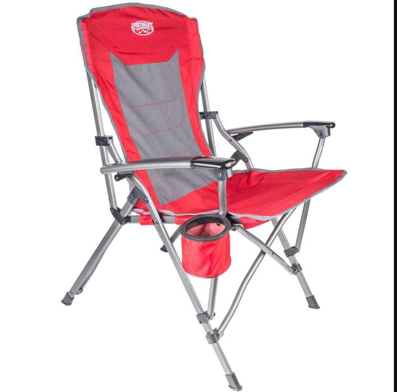 Sportsman's Warehouse Titan Hard Arm Camp Chair 500 lbs, 600D Ripstop ...