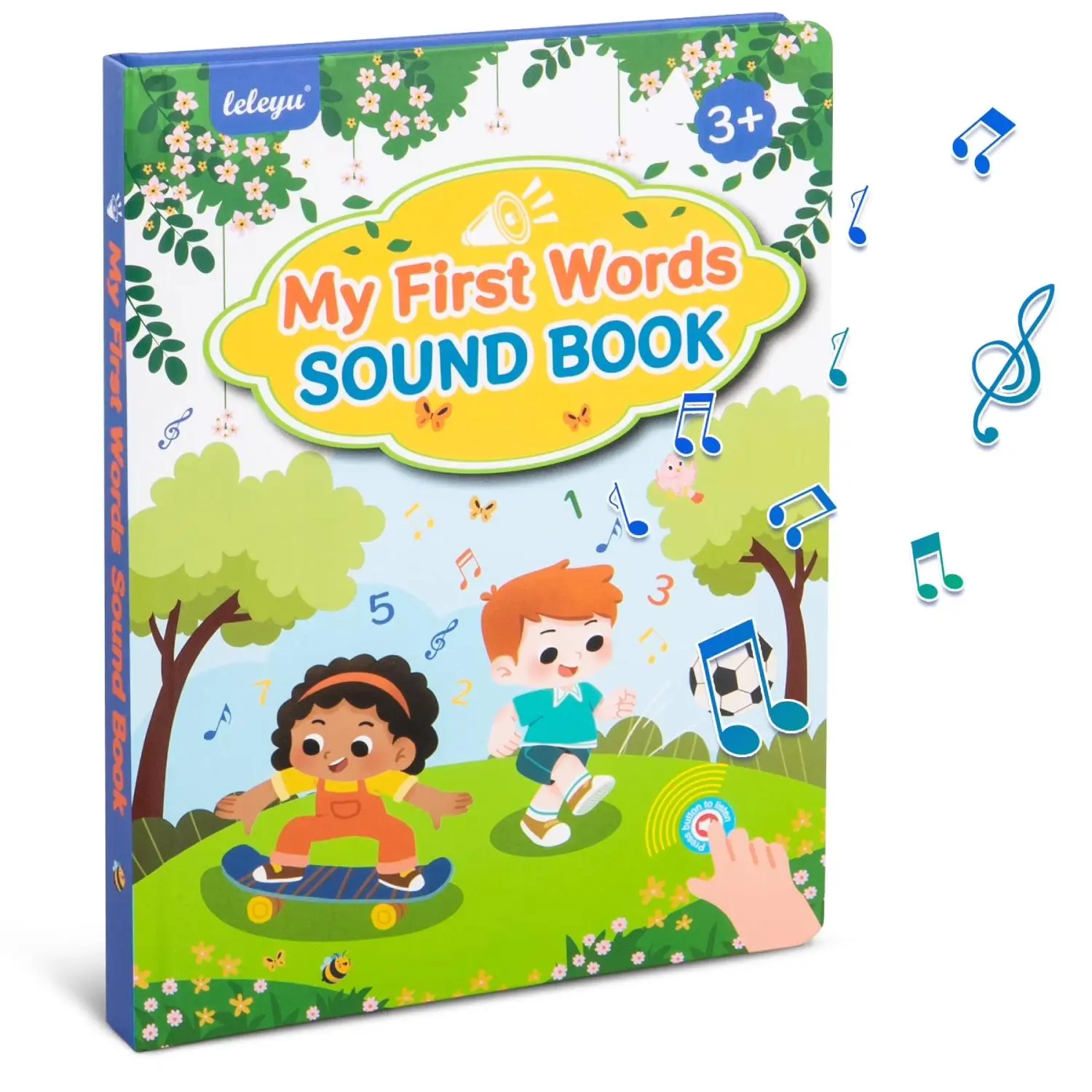 My First Interactive English Sound Book for Kids 3-6, 300+ Words 10 ...