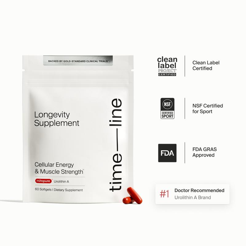 Mitopure Softgels by Timeline | Urolithin A, Clinically Proven ...