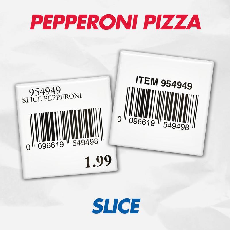 Costco Pepperoni Pizza Slice 954949 Barcode Photo Print Metal Magnetic ...