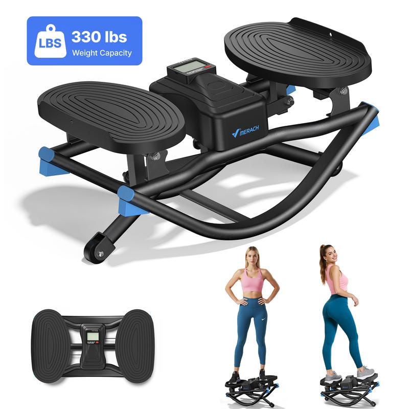 Merach 2-in-1 Stepper & Ski Machine with 3D Motion Stepper Design for ...