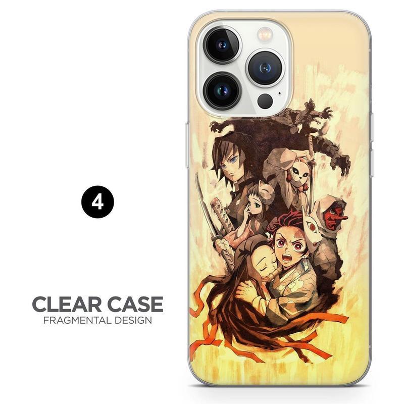 Demon Slayer Phone Case Tanjiro Nezuko Yoriichi Muichiro Tokito Cover ...