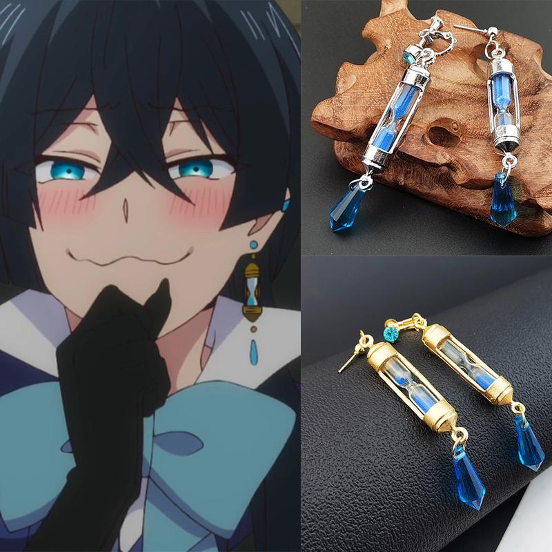Anime The Case Study of Vanitas Earrings No Karte Cosplay Props ...