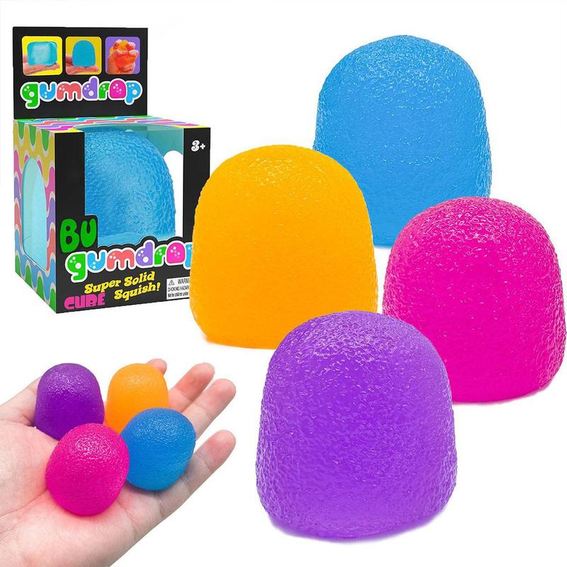 Gumdrop Squeeze Toy, 1 Count Sweet Heart Themed Stress Relief Ball, Non ...