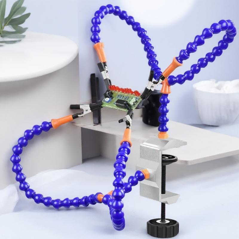 Precision PCB Soldering Station Vise: Portable Workbench Fixture with ...