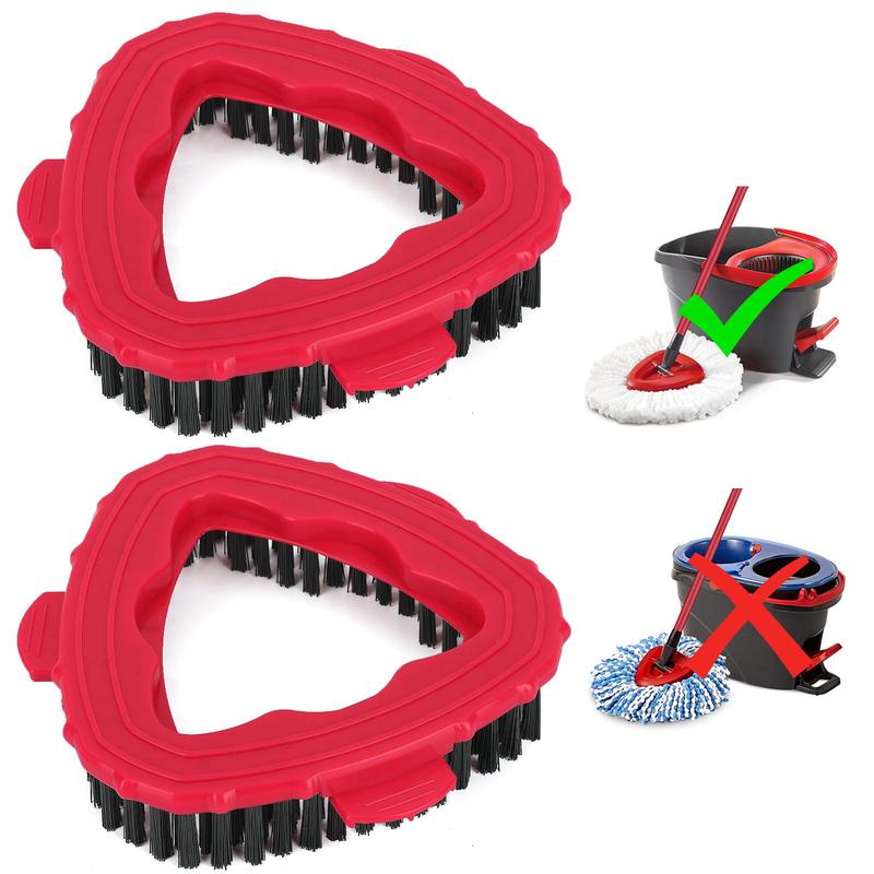 Scrub Head Brush Refills for O-Cedar EasyWring Spin Mop 1 Tank System ...