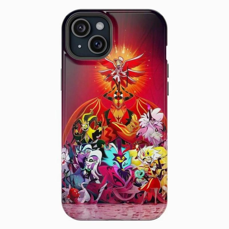 Hazbin Hotel Angel Dust iPhone Case, 8 Style Trendy Phone Covers for ...