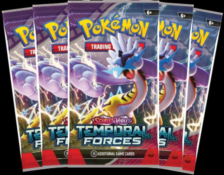 5 Temporal Forces Booster Packs - TikTok Shop