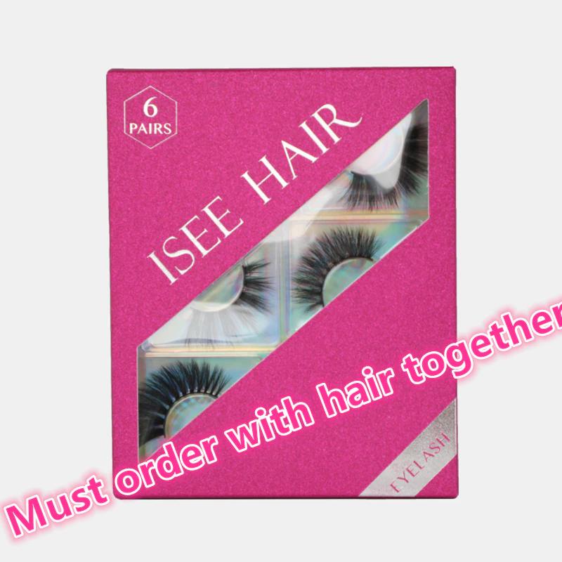【Not For Sale】ISEE Free Eyelashes with Wig Purchase-Automatically ...