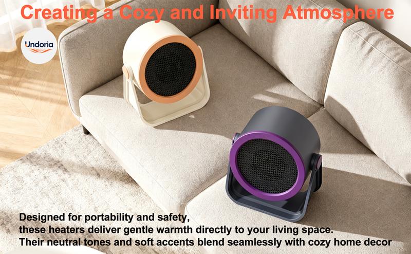 Desk Heater portable electric space heater with efficient ceramic ...