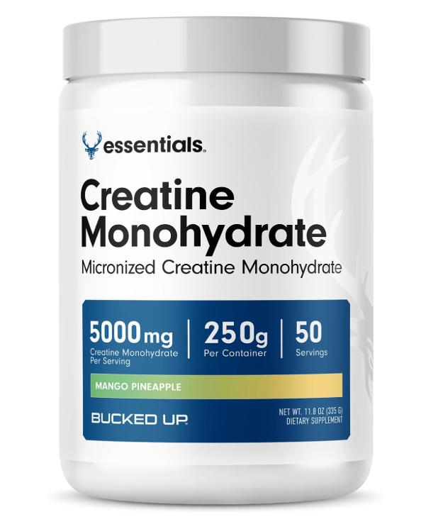 Bucked Up Mango Pineapple Creatine for Women and Men - Easy to Mix ...