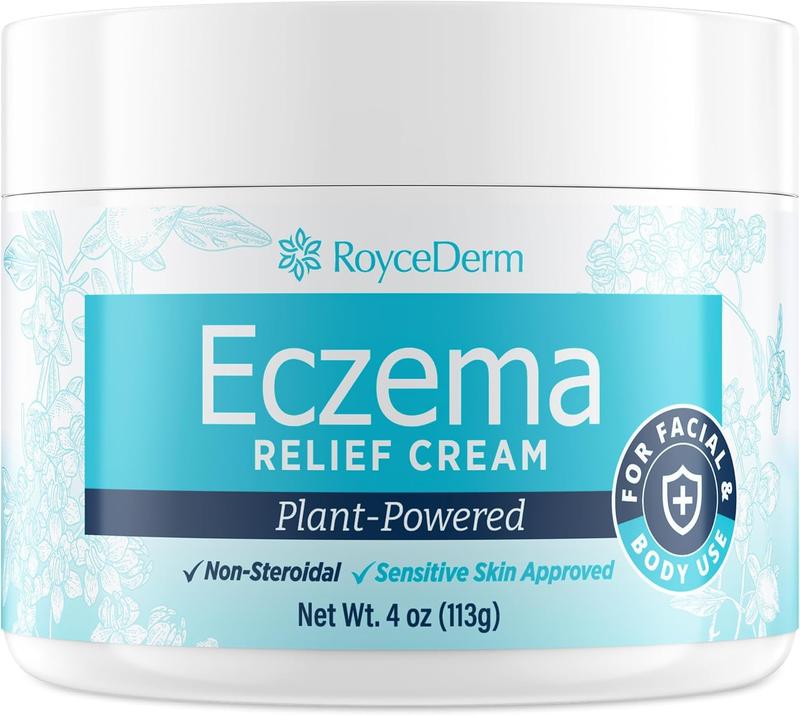 Roycederm Eczema & Psoriasis Cream for Dry, Itchy Skin – Moisturizer ...