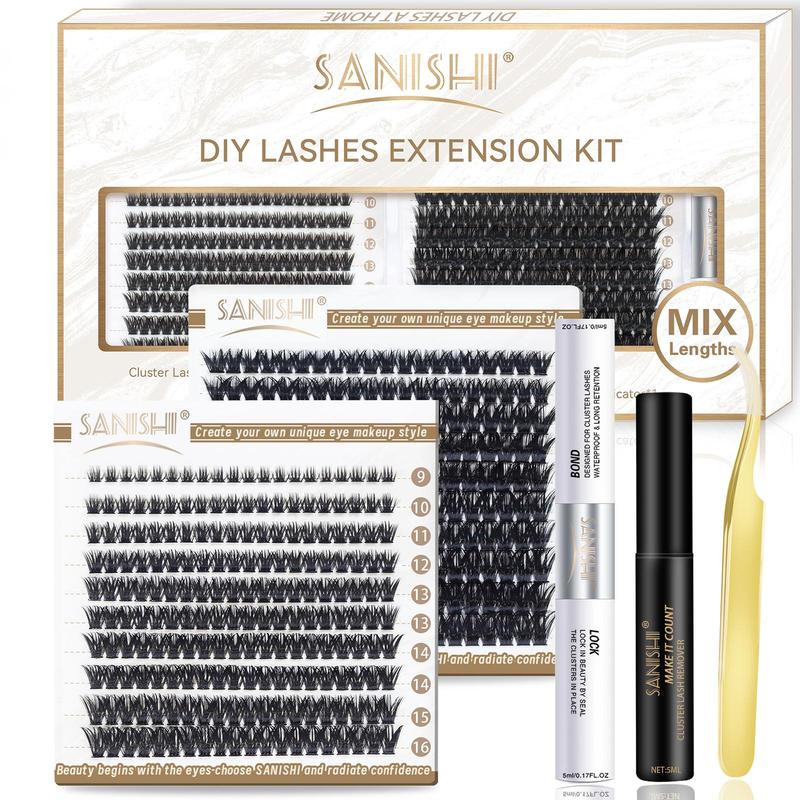 DIY Individual False Eyelashes Kit, Summer Makeup, 1 Set DIY | Holiday ...