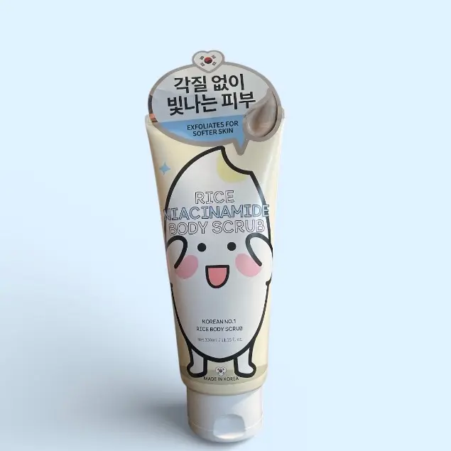 RICE NIACINAMIDE BODY SCRUB • KOREAN NO. 1 RICE BODY SCRUS - TikTok Shop