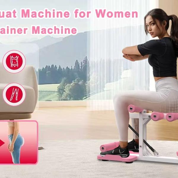 【KINMAC】Deep Squat Machine for Home-Glutes Trainer Machine with ...