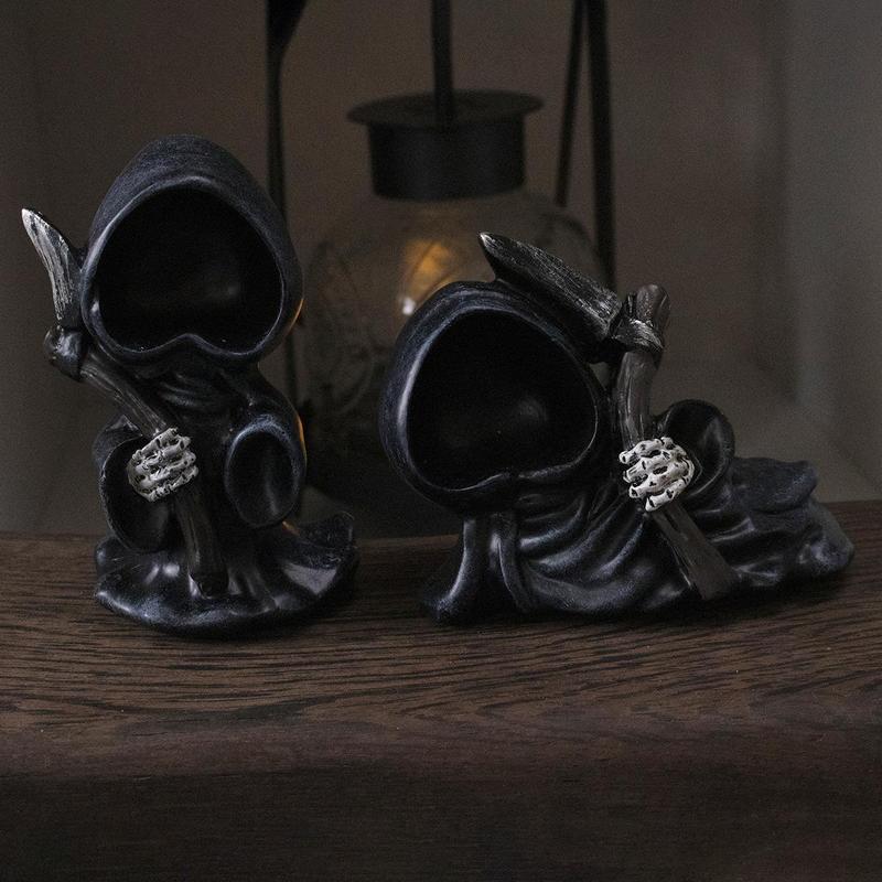 Ghost Design Resin Decoration, 1 Count Ghost Of Death Decoration ...