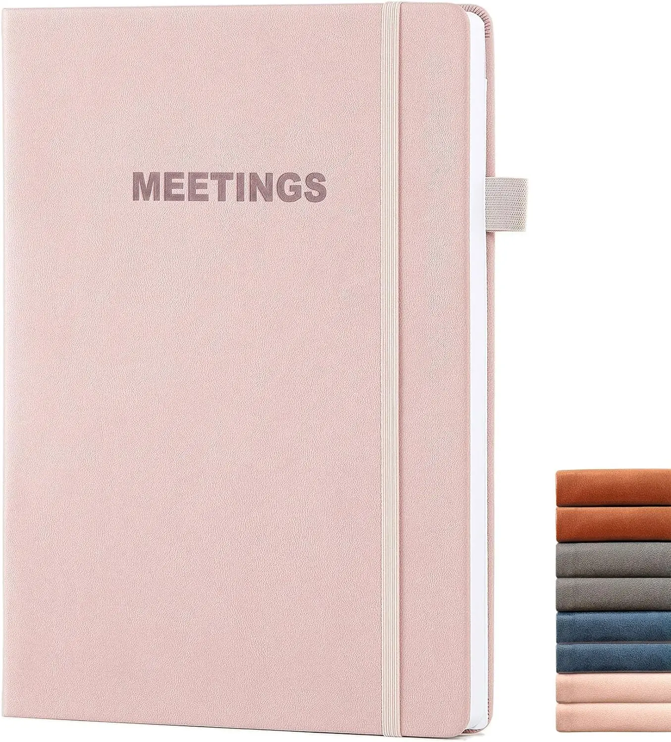 Elegant Meeting Notebook for Work with Action Items, Premium ...