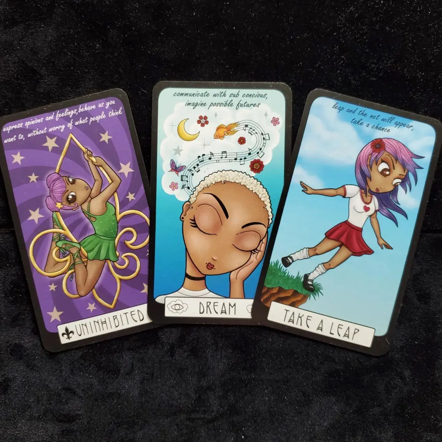 Misha's SIGNED Cute & Creepy Oracle Deck & SIGNED Companion Guide ...