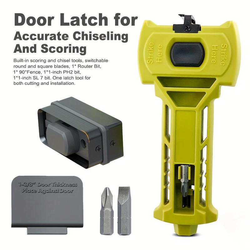 Door Latch Installation Kit, Door Latch Mortise Tool for Precise ...