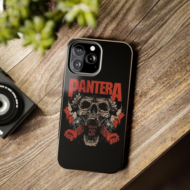 Pantera Band Phone Case V2 - 90s Metalcore Merch for iPhone 16 Pro Max ...