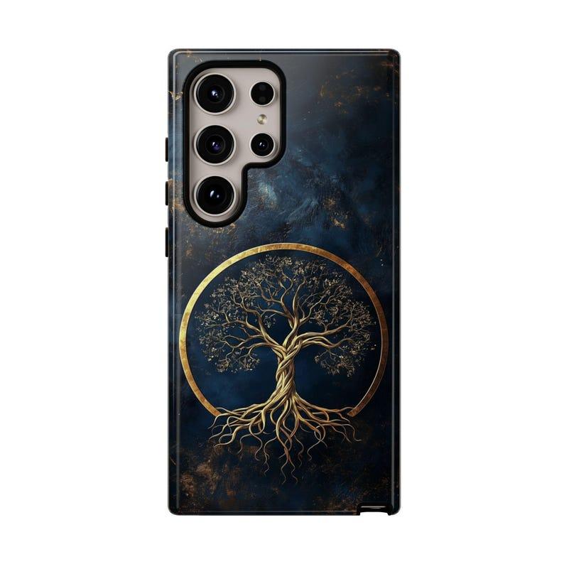 Yggdrasil Gold Tree of Life Phone Case for iPhone, Galaxy, Pixel ...