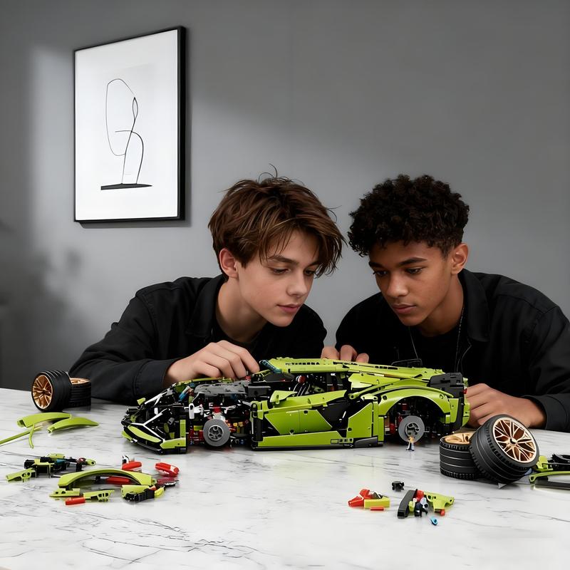 3696 Pieces Technic Sets for Adults - 1:8 scale Building car, 23.4 ...